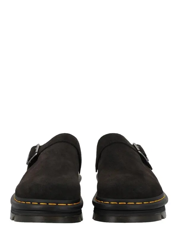 Dr. Martens Leather Buckled Flats - Black