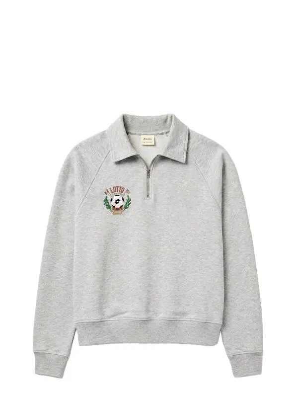 LOTTO Opening Act 1/4 Zip Sweatshirt - Grey