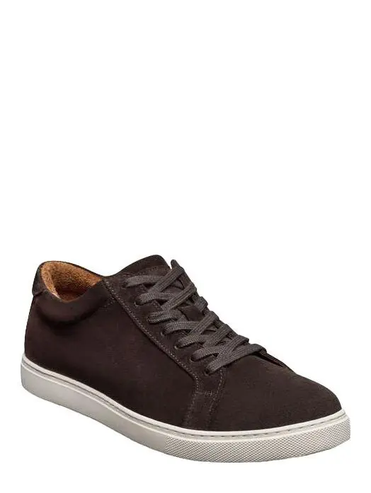 Allen Edmonds Courtside Suede Lace-up Sneakers - Bitter Chocolate