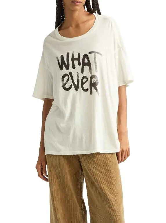 R13 Relaxed Graphic T-shirt - Off White