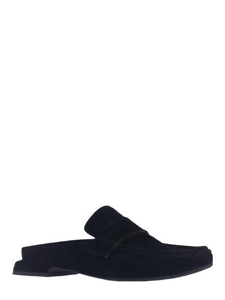 L'AMOUR DES PIEDS Tynessa Flat Mule - Black