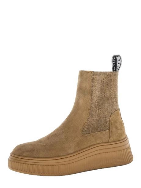 VOILE BLANCHE Flaurence" Bootie - Brown