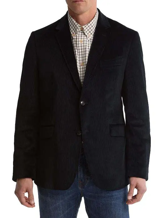 Barbour Brosnan Corduroy Sport Coat - Navy