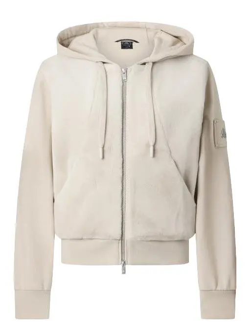 Moose Knuckles Rosylyn Bunny Jacket - Alabaster