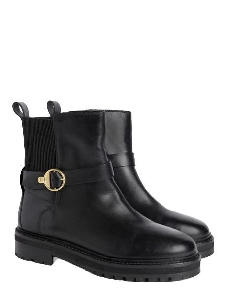 Barbour Alexandra Leather Chelsea Boots - Black