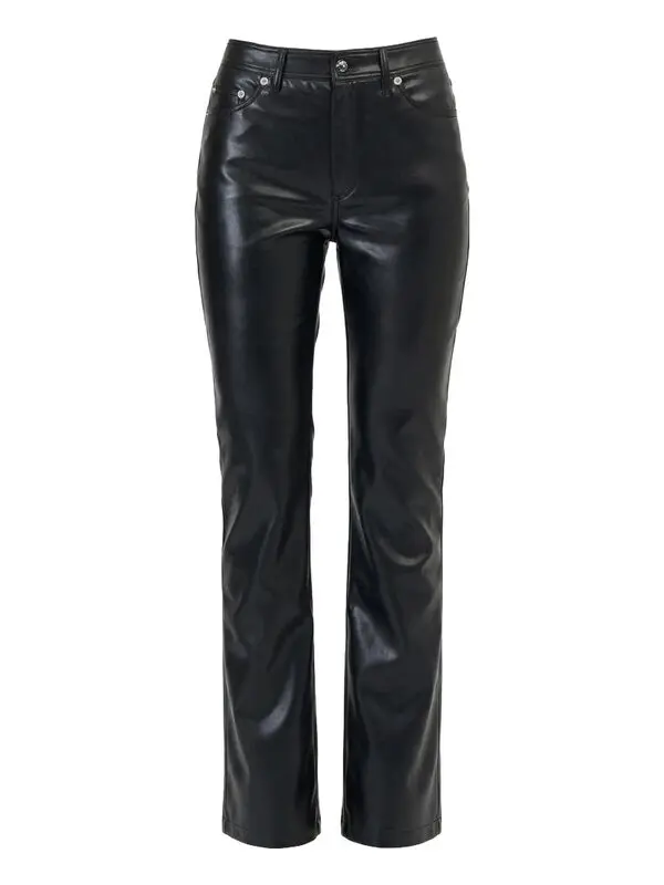 Cinq À Sept Stevie Faux Leather Pants - Black