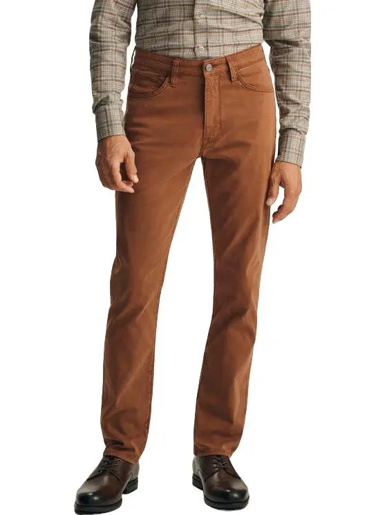 34 Heritage Courage Straight Leg 5-pocket Pants - Terracotta Twill