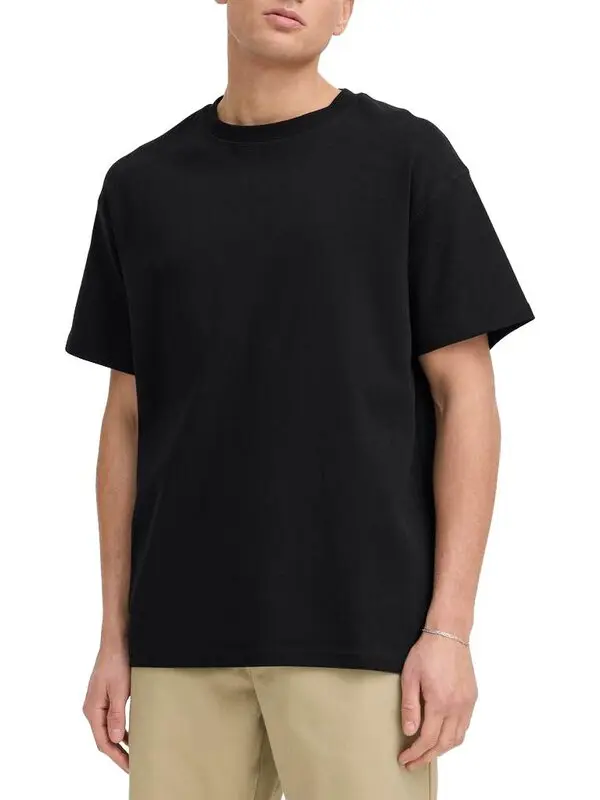 !SOLID Danton Cotton Crewneck T-shirt - True Black
