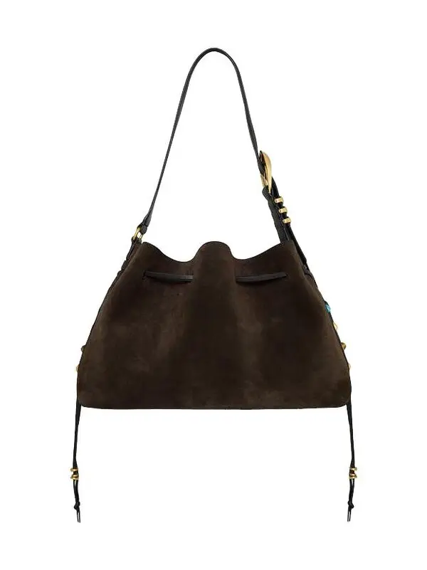 Rebecca Minkoff Billie Leather Shoulder Bag - Fondant