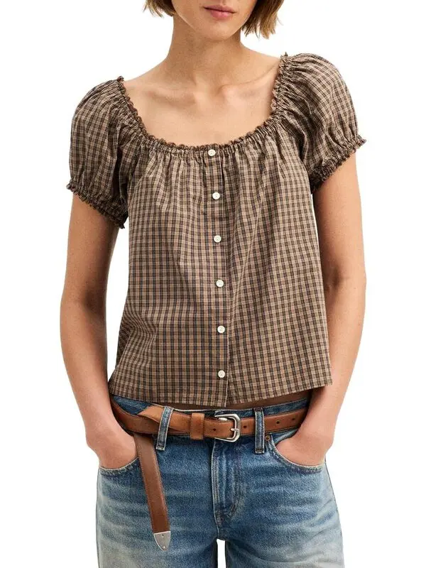 Madewell The Chateau Top - Fallen Timber
