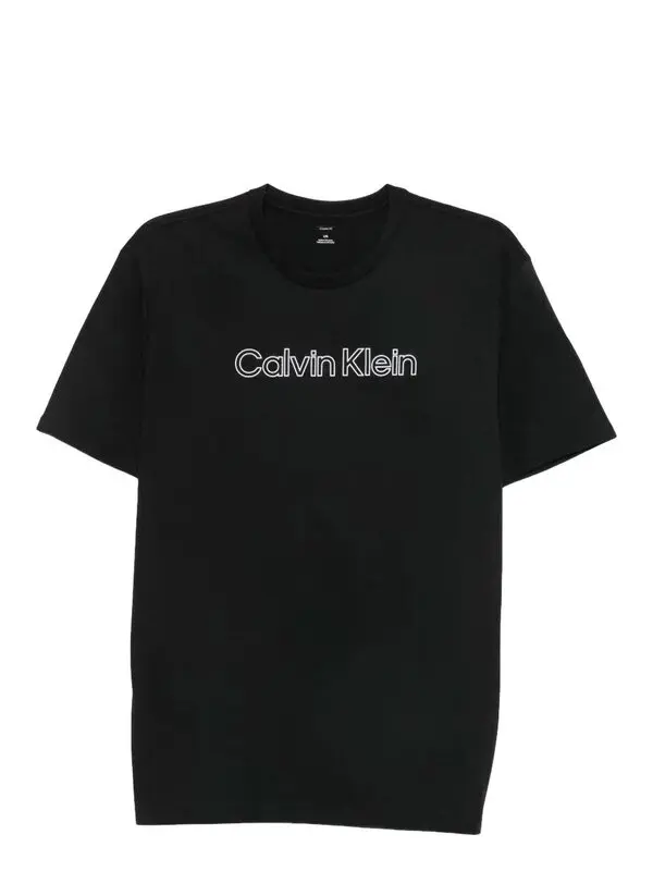 Calvin Klein Logo-print T-shirt - Black