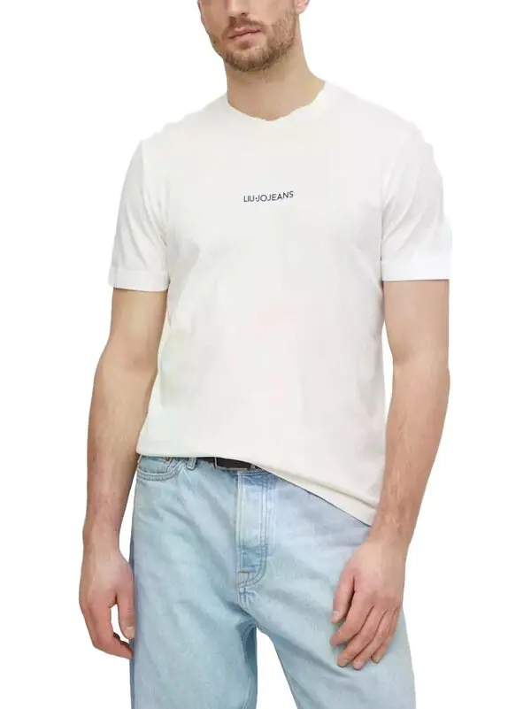 Liu Jo Logo-print T-shirt - Neutrals