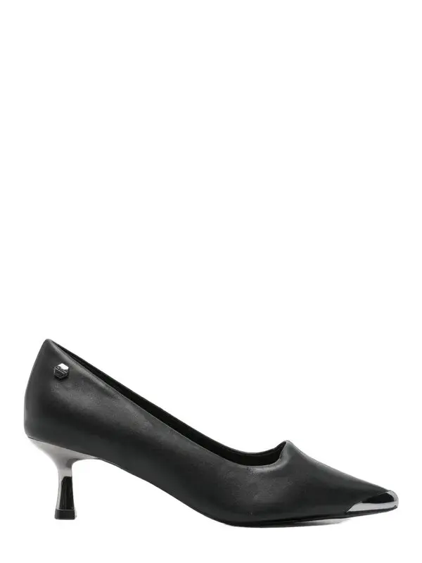 CULT Rebel Metal-tip Pointed-toe Pumps - Black