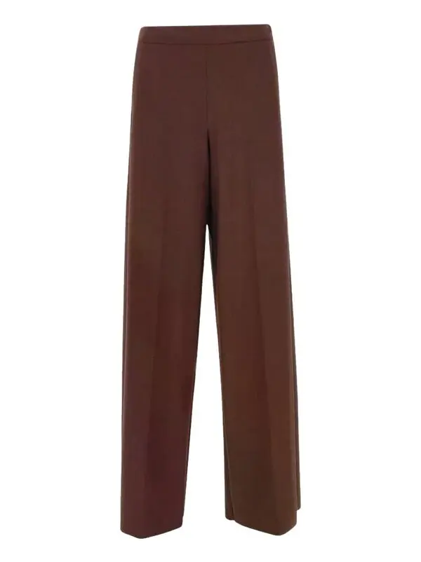 Marella Wide-leg Palazzo Pants - Brown