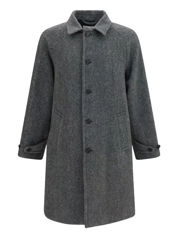 VALSTAR Vittorio Single-breasted Coat - Grey