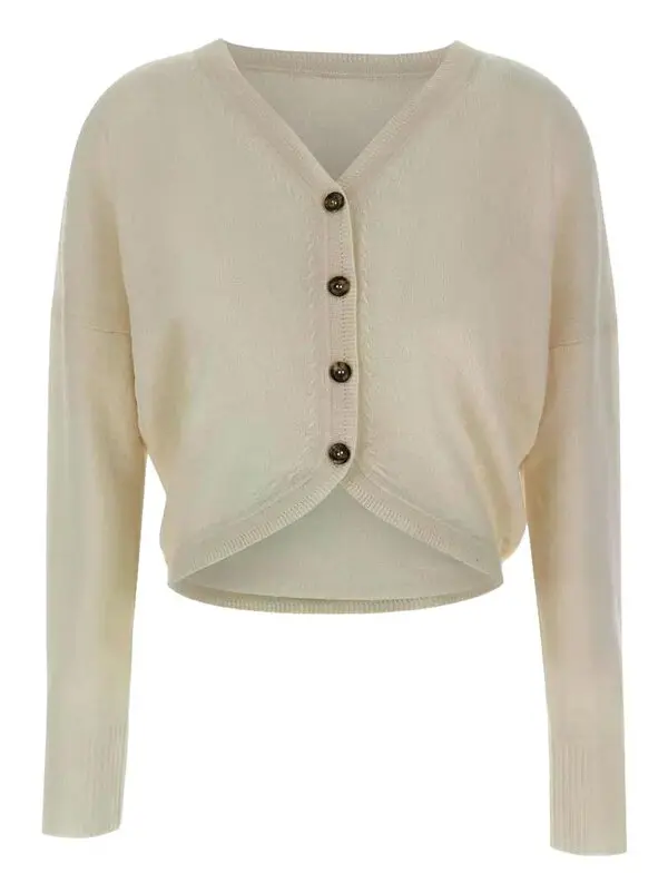 Marella Alacre V-neck Cardigan - Neutrals