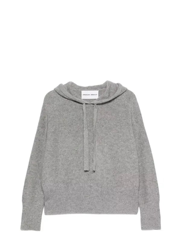 EMERSON RENALDI Hooded Sweater - Grey