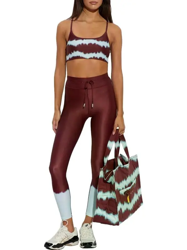 The Upside Rio Tie-dye Leggings - Red