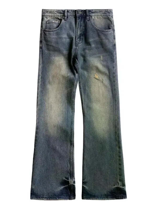 VAGUE STUDIOS Cigarette Bootcut Jeans - Blue
