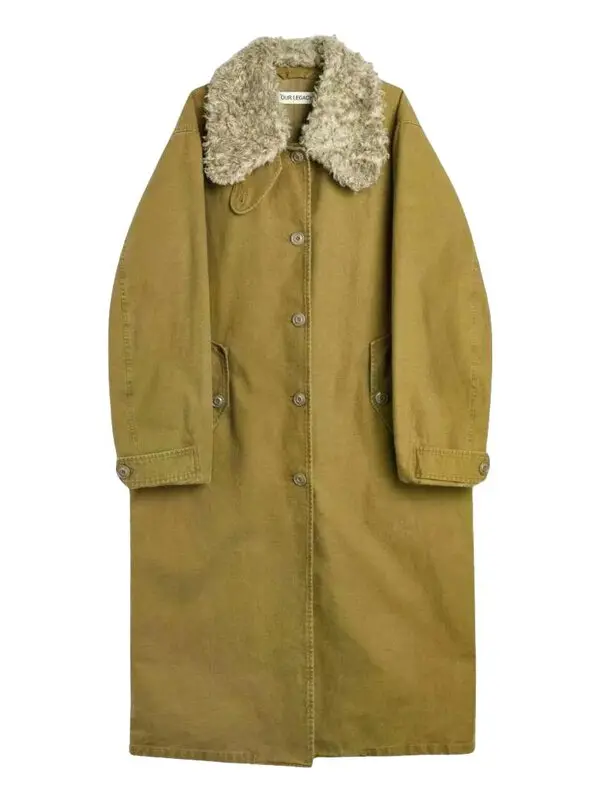 Our Legacy Tundra Twill Coat - Green