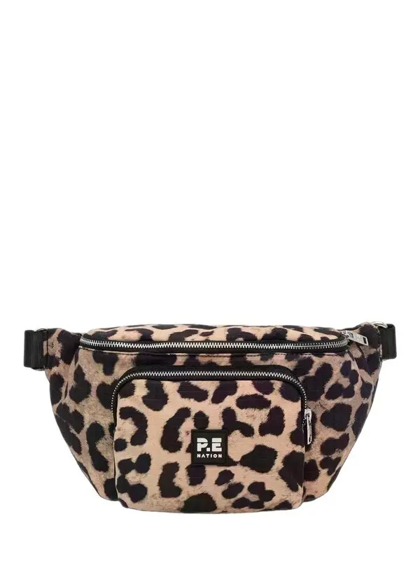 P.E Nation Leopard Print Belt Bag - Neutrals