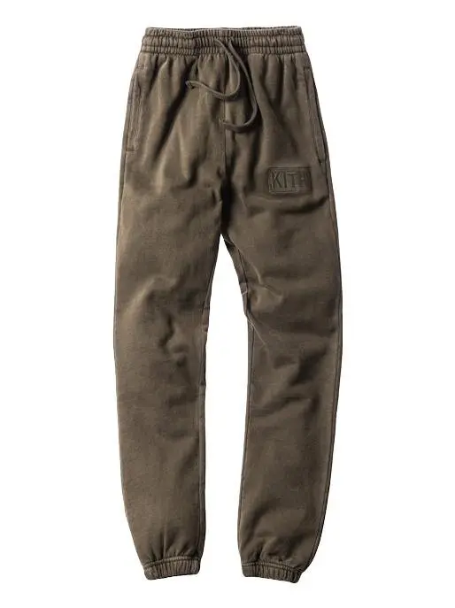 Kith Classic Logo Williams Sweatpant - Olive
