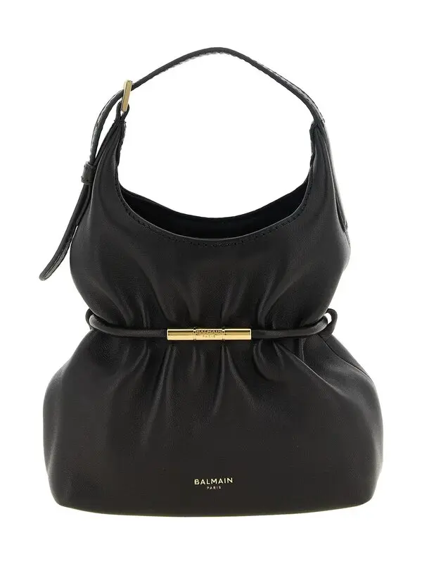 Balmain Sphynx Mini Handbag - Black