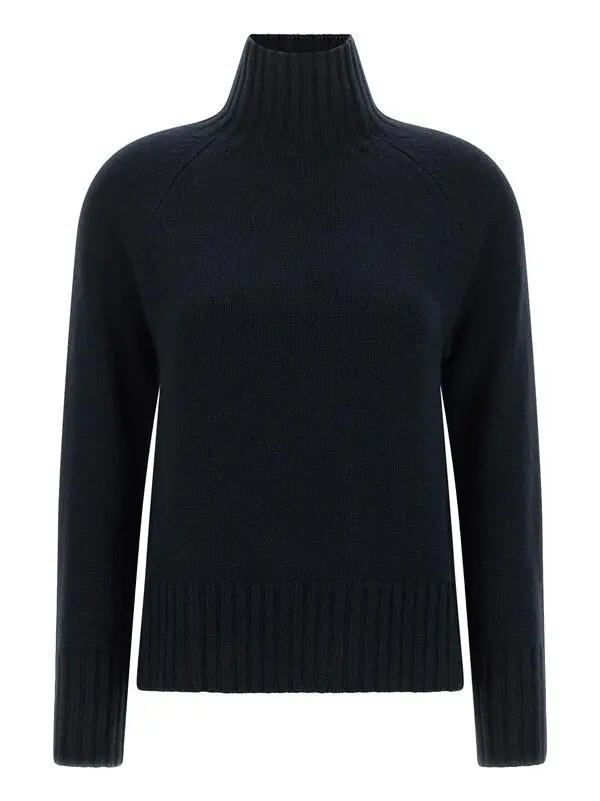 Max Mara Mantova High Neck Sweater - Blue