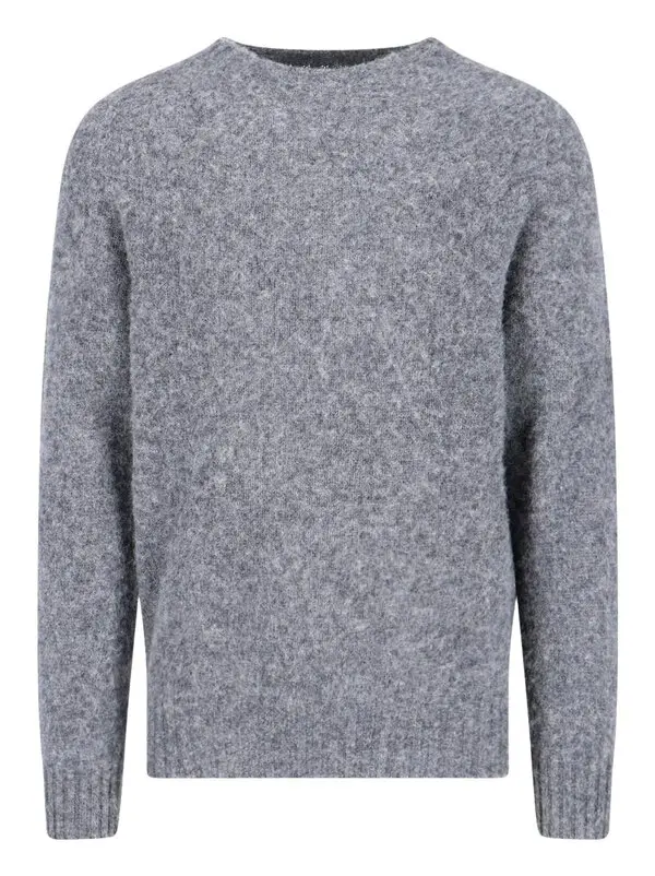 Howlin' Birth Of The Cool Shetland Wool Sweater - Gray