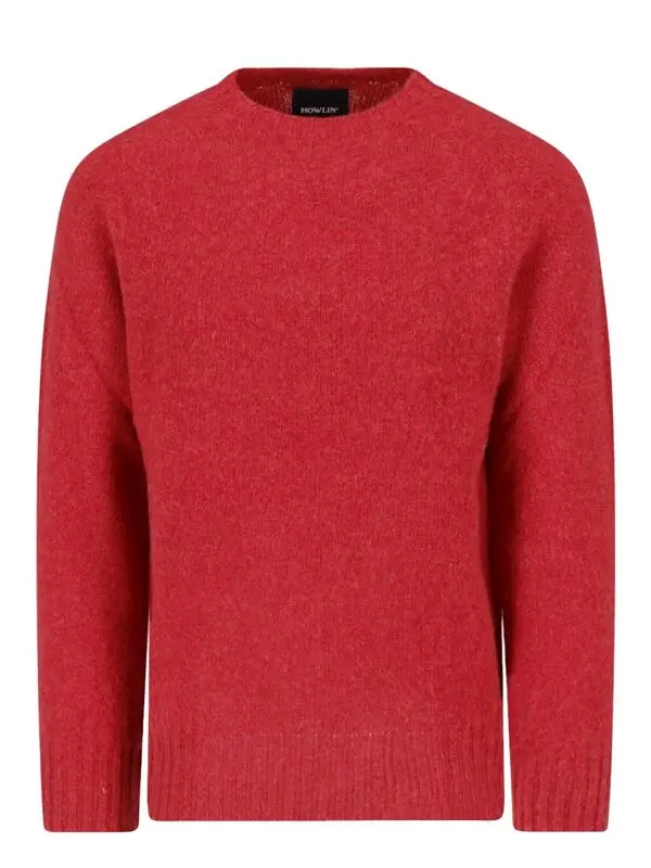 Howlin' Birth Of The Cool Shetland Wool Sweater - Red