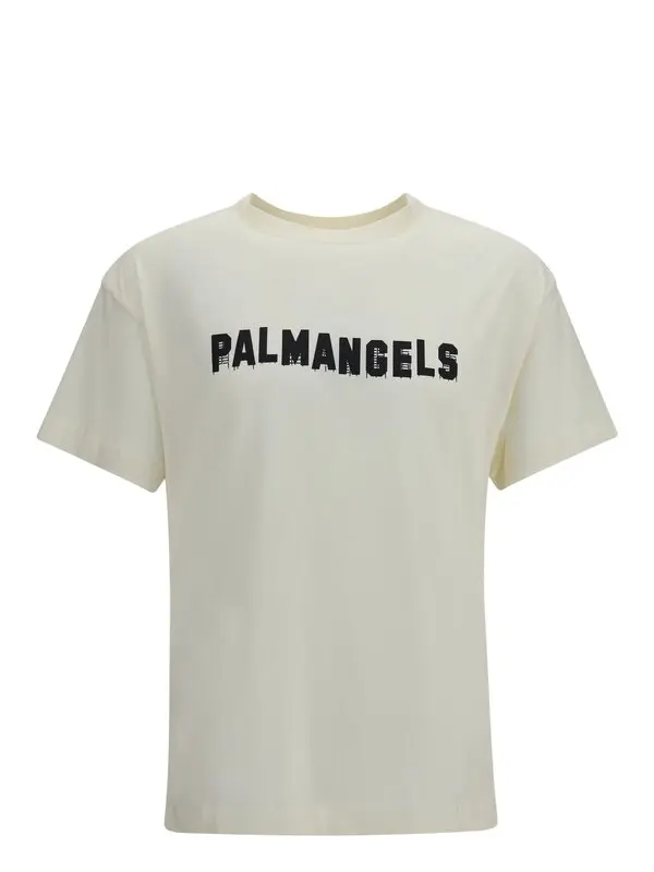 Palm Angels Palm Hills T-shirt - Cream