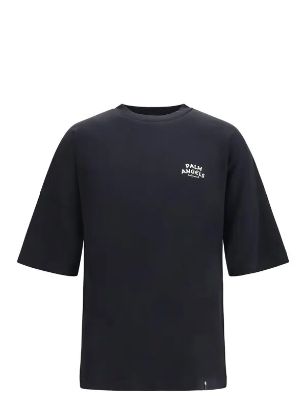 Palm Angels Pam Drift Back Over T-shirt Mae - Black