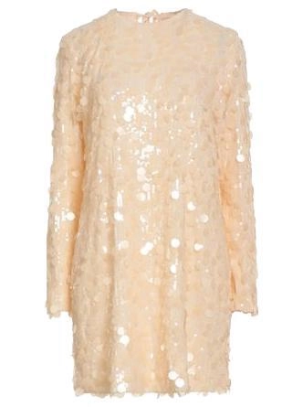 SEMICOUTURE Sequined Mini Dress - White