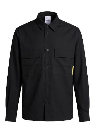 SPIEWAK Shirt Size Polyester, Wool, Elastane - Black