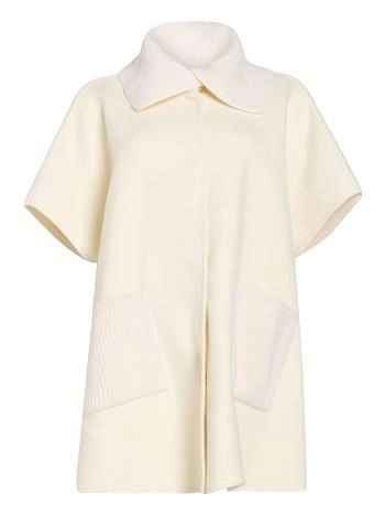 GRAN SASSO Wool Cape - Ivory