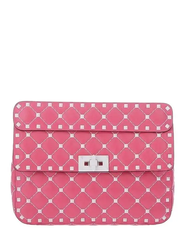 Valentino Garavani Spike Shoulder Bag - Red