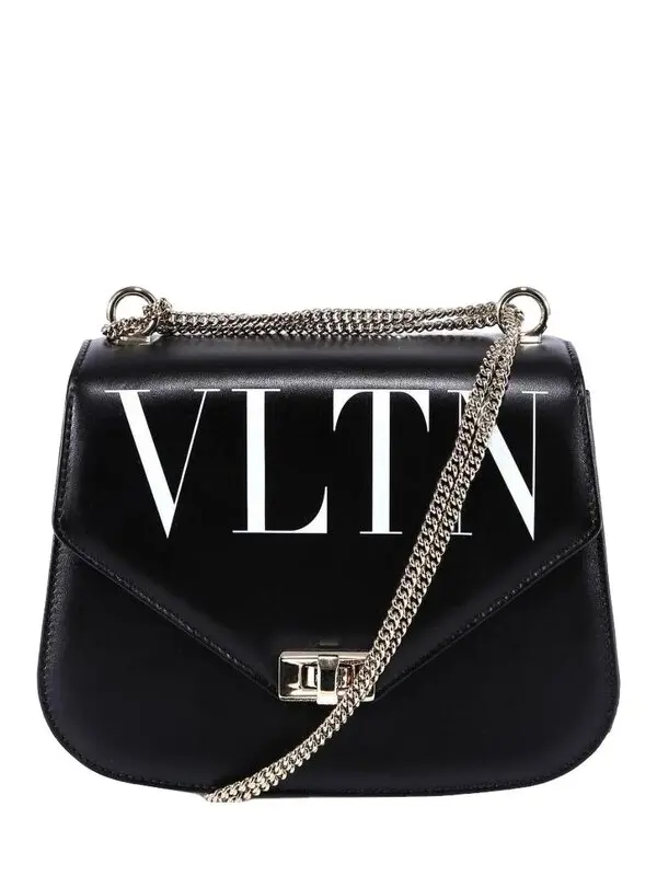 Valentino Garavani Vltn Shoulder Bag - Black