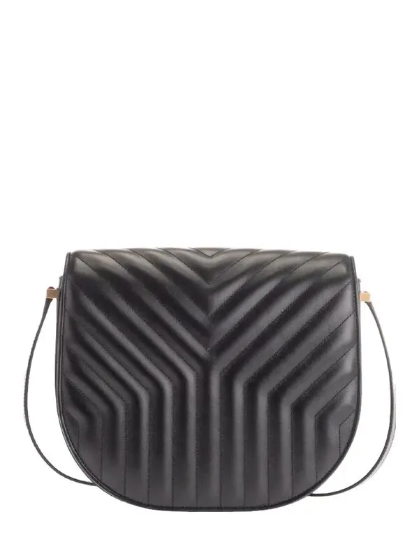 Saint Laurent Joan Quilted Shoulder Bag - Black