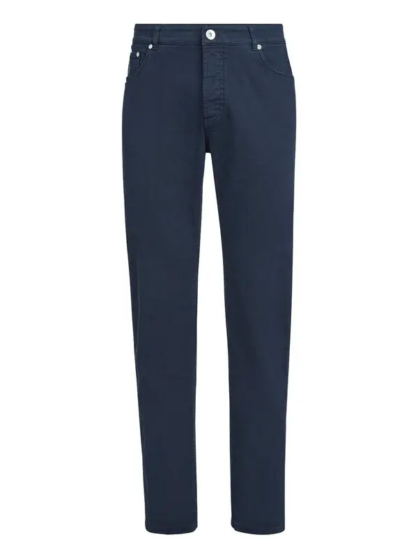 Brunello Cucinelli Comfort Denim Straight Jeans - Blue