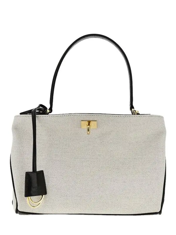 Balenciaga Canvas Small Rodeo Bag - Beige