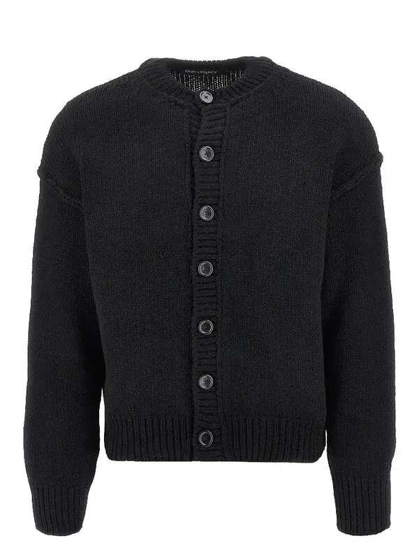 Our Legacy Pitch Wool Cardigan - Black