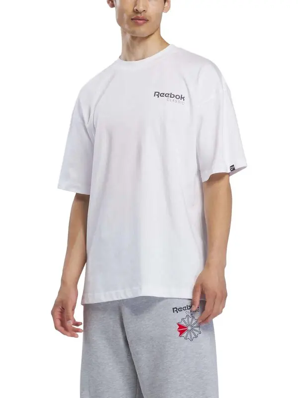 REEBOK Relaxed Logo T-shirt - White