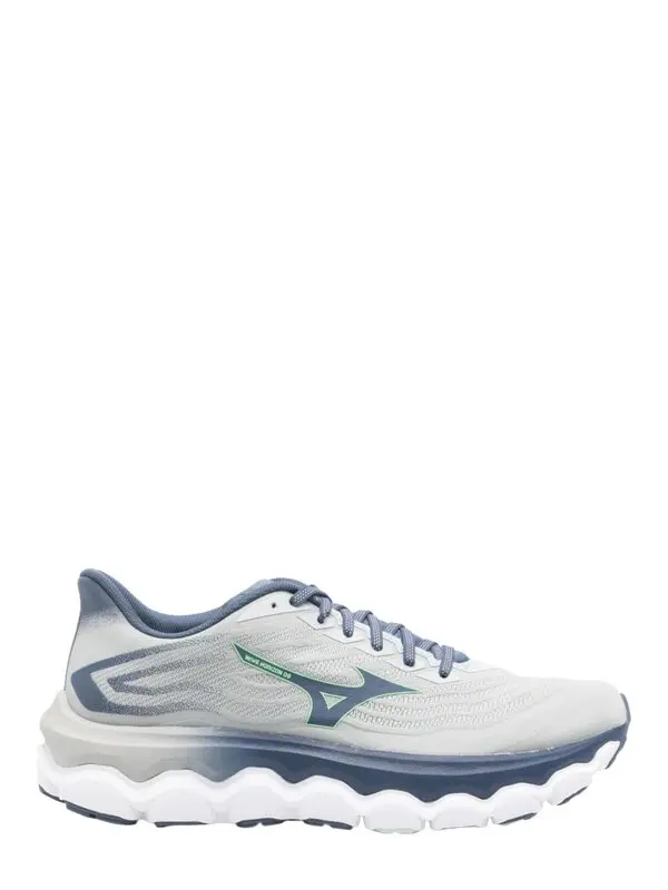 Mizuno Round Toe Lace-up Sneakers - White