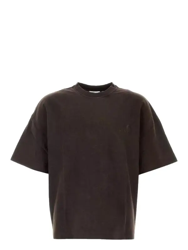 Carhartt Work In Progress Lambert Logo-embroidered T-shirt - Brown
