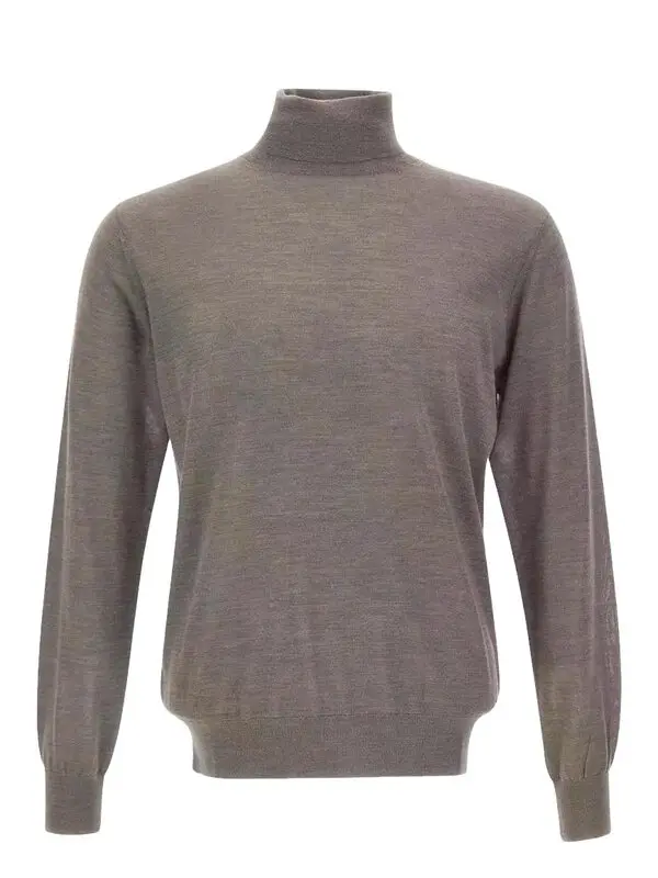 KANGRA Turtleneck Sweater - Grey