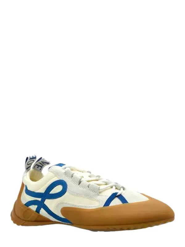 Loewe Lace-up Panel Sneakers - Neutrals