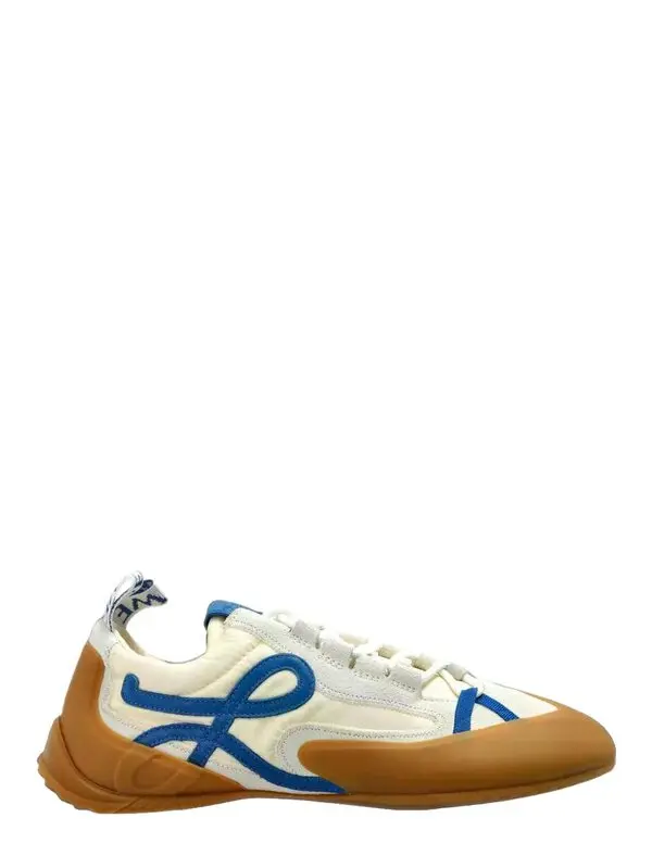 Loewe Lace-up Panel Sneakers - Neutrals