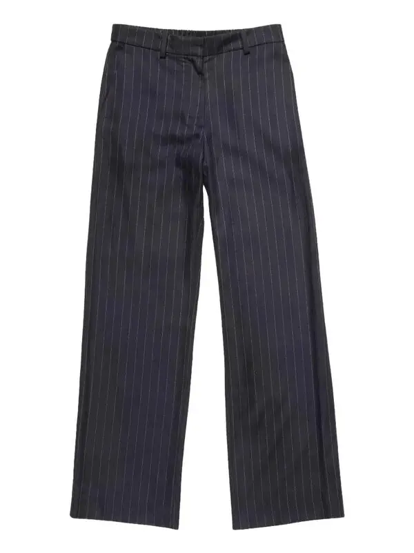 Acne Studios Pinstriped Tailored Trousers - Blue
