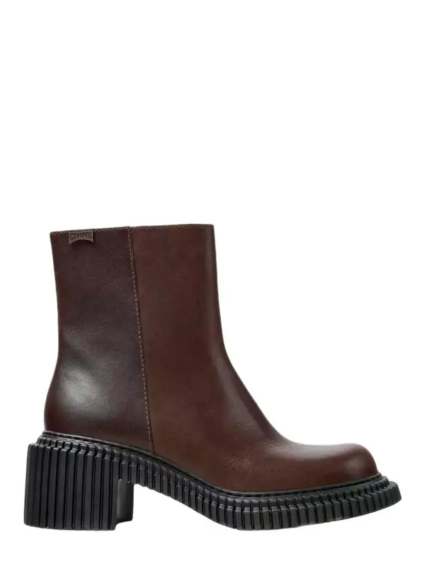 Camper Pix London Ankle Boots - Brown