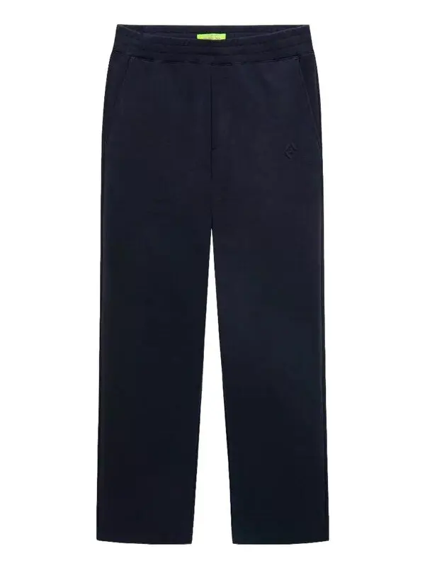 Shanghai Tang Logo-embroidered Track Pants - Blue